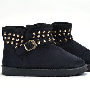 Shoes | Womens Casual Flat Faux Suede Round Toe Boots New | Poshmark